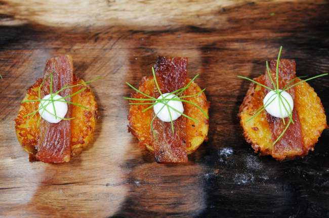 Loaded Baked Potato Medallions | WeddingDay Magazine